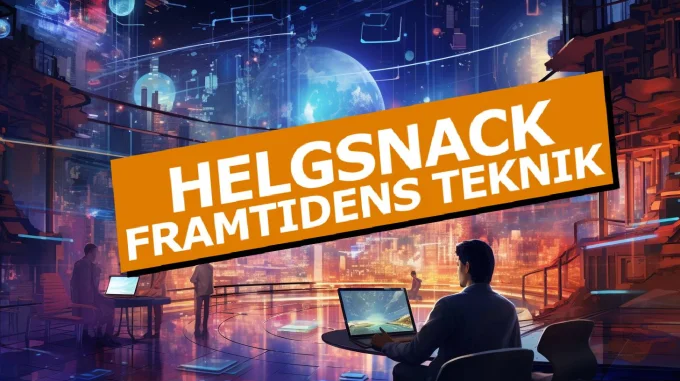 Helgsnack: Hur ser framtidens teknik ut? Helgsnack: Hur ser framtidens teknik ut?